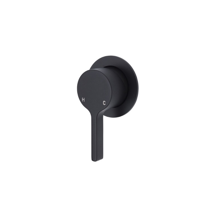Fienza Sansa Wall Mixer With Small Round Plate - 35mm Cartridge Fienza Sansa Wall Mixer With Small Round Plate - 35mm Cartridge